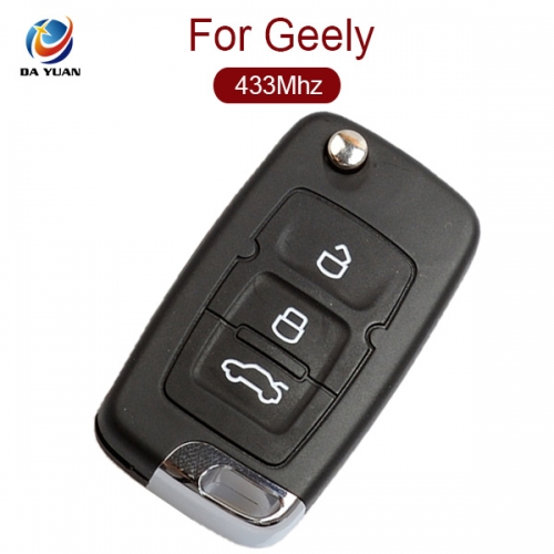 AK031002 for Geely Global Hawk GX7 folding remote control without CAN ...
